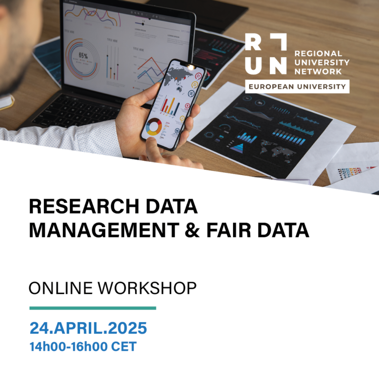 Online Workshop ‘Research Data Management & FAIR Data’ | RUN-EU